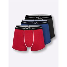 w&auml;schepur men Herren Pants, royalblau + rot + schwarz, Gr&ouml;&szlig;e 6