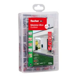 Fischer Meister-Box Outdoor + Schraube (130 Teile) (561385)