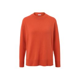 Tchibo - Feinstrick-Pullover mit Cashmere - Damen - Gr. L - orange