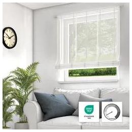 Neutex for you! Raffrollo NEUTEX FOR YOU "Vienna-ECO" Gr. 3, grau (wollwei&szlig;, grau), B:100cm H:140cm, Jacquard, Obermaterial: 100% Polyester, Raffrollos