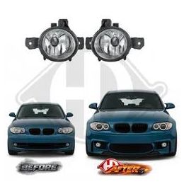 DIEDERICHS Nebelscheinwerfersatz HD Tuning 1280488 mit Gl&uuml;hlampe f&uuml;r BMW 63176924655 63176924656