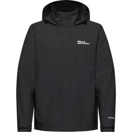 Jack Wolfskin TRAILTIME 2L Regenjacke Herren - Gr&ouml;&szlig;e M - schwarz