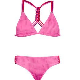 Protest PRTFIMKES JR Bikini Set M&auml;dchen - Gr&ouml;&szlig;e 176 - rosa