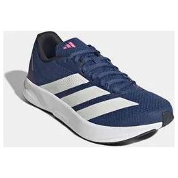 Laufschuh Adidas PERFORMANCE "DURAMO RC2", Damen, Gr. 40,5, tech indigo, zero metallic, pink fusion, Textil, Schuhe Laufschuh, sehr leicht