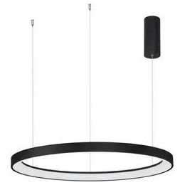 NOVA LUCE LED-H&auml;ngeleuchte "PERTINO", schwarz, 1, &Oslash; 78cm, 1 Stk., Leuchten