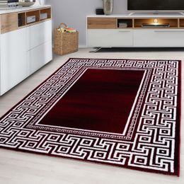 Teppich Ayyildiz Teppiche "PARMA 9340", rot, B:120cm H:12mm L:170cm, Polypropylen, Teppiche, Teppich, L&auml;ufer, strapazierf&auml;hig, Wohnzimmer, Kurzflor, Orient Optik
