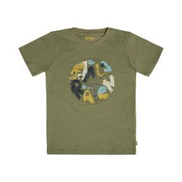 Fj&auml;llr&auml;ven Fj&auml;llr&auml;ven Kinder T-Shirt Logo Light Olive (Gr&ouml;&szlig;e: 140)