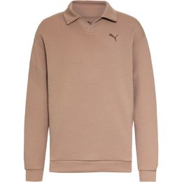 Puma CLOUDSPUN Sweatshirt Damen - Gr&ouml;&szlig;e S - beige