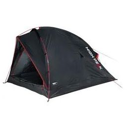 Bikerzelt High Peak "Minitramp 2", schwarz, Zelte, B/H/L: 140cm x 115cm x 230cm, sehr leicht, kleines Packma&szlig;, B:140cm H:115cm L:230cm
