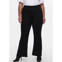 sheego Gro&szlig;e Gr&ouml;&szlig;en Jerseyhose, black, Gr&ouml;&szlig;e S (42/44) - Damen