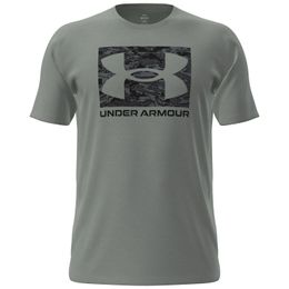 Under Armour T-Shirt ABC Camo Boxed Logo Titanium/Black (Gr&ouml;&szlig;e: S)