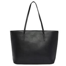 V&eacute;ro Moda Shopper VERO MODA "VMASTA SHOPPER NOOS", Damen, Gr. B/H/T: 9,5cm x 44cm, schwarz, Lederimitat, unifarben, Taschen Shopper