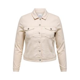 sheego Gro&szlig;e Gr&ouml;&szlig;en Jeansjacke, ecru, Gr&ouml;&szlig;e 48 - Damen