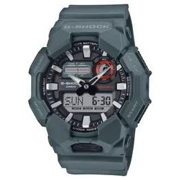 Chronograph Casio G-SHOCK, blau (petrol), Armbanduhren, Herren, Chronograph, Quarzuhr, Armbanduhr,Herrenuhr, digital,Resinband, bis 20 bar wasserd.
