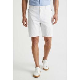 Shorts BOSS Green "Porsche Spirit 70 Capsule Collection", Herren, Gr. 54, N-Gr, wei&szlig;100, Web, Obermaterial: 87% Polyamid, 13% Elasthan, unifarben, relaxed fit kurz, Hosen Shorts, Premium Herrenmode Limited, Stretchmaterial, wasserabweisendes Finish
