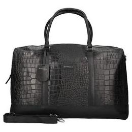 Henkeltasche Burkely "Burkely Taschen Leder", Damen, Gr. onesize, schwarz, Leder, Taschen