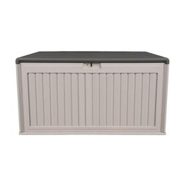 WESTMANN Kunststoff Gartenbox Alba 380 L Creme 63x128x64cm