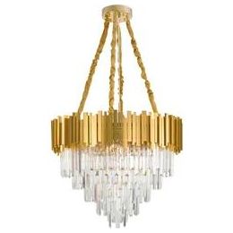 NOVA LUCE H&auml;ngeleuchten "GRANE", gold, 12, &Oslash; 73cm H: 120cm, 1 Stk., Leuchten, Ohne Beleuchtung