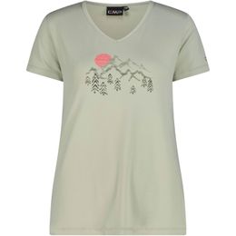 CMP Funktionsshirt Damen - Gr&ouml;&szlig;e 44 - gr&uuml;n