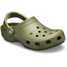 Crocs Classic Sandalen - Gr&ouml;&szlig;e 37-38 - oliv