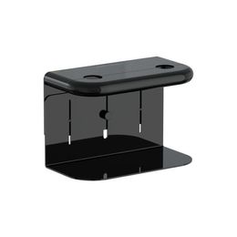 Vitra Liquid Doppel-Seifenspender-Halter A4456739 200x105x125-160mm, Wandmontage, schwarz hochglanz