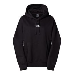 Kapuzensweatshirt The North Face "W ESSENTIAL OVERSIZE HOODIE", Damen, Gr. L, schwarz (tnf schwarz), Obermaterial: 68% Baumwolle, 32% Polyester, Sweatshirts, sportlicher Stil, w&auml;rmend, mit Kapuze, aus Baumwolle und Polyester