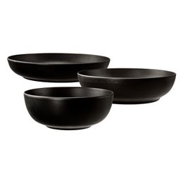 Seltmann Weiden Foodbowl-Set Liberty Velvet Black 3er Set