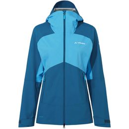Vaude Simony 2,5L Hardshelljacke Damen - Gr&ouml;&szlig;e 40 - blau
