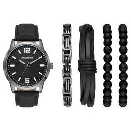 Quarzuhr Skechers, schwarz, Armbanduhren, Damen, Quarzuhr, Armbanduhr, Herrenuhr, analog, Leuchtindizes, Geschenkidee