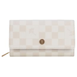 JOOP! Geldb&ouml;rse JOOP "cortina piazza europa purse lh10f", Damen, braun (birch), Lederimitat, Kleinlederwaren, mit modischem Allover Print
