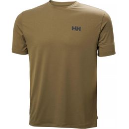 Helly Hansen SKOG GRAPHIC Funktionsshirt Herren - Gr&ouml;&szlig;e XL - oliv