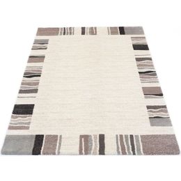 Teppich OCI DIE TEPPICHMARKE "LEXA DIDI", grau (grau, beige), B:240cm H:20mm L:290cm, Polyester, Teppiche, Teppich, besonders weich durch Microfaser, Wohnzimmer