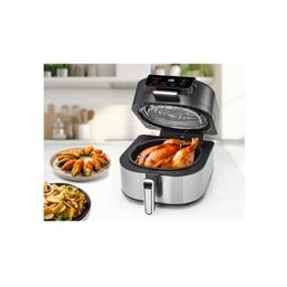 gourmetmaxx Hei&szlig;luft-Fritteuse 2000W schwarz