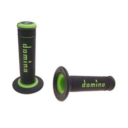 Griffe Satz Domino A190 Off-Road schwarz / gr&uuml;n