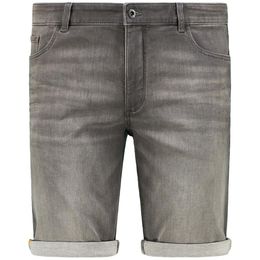 Gro&szlig;e Gr&ouml;&szlig;en Camel Active fleXXXactive Jeans-Shorts "Houston" Farbe grau Gr&ouml;&szlig;e: W46