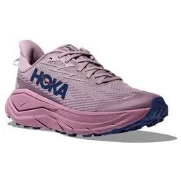 Trailrunningschuh Hoka One One "CHALLENGER 8 GORE-TEX", Damen, Gr. 38,5, fragrant lila, berry mauve, Synthetik, Textil, Schuhe, wasserdicht