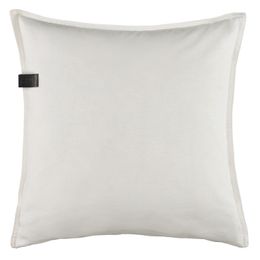 Sch&ouml;ner Wohnen Kollektion Dekokissen "Play", wei&szlig; (sanftes wei&szlig;, unifarben), B:38cm L:38cm, Baumwolle, Leinen, SCH&Ouml;NER WOHNEN-KOLLEKTION, Dekokissen_Sitzkissen_Kissenh&uuml;llen, aus edlen Naturmaterialien