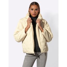 WITT Damen Wendejacke mit Stepp- und Teddyfleece-Seite, champagner, Gr&ouml;&szlig;e 38