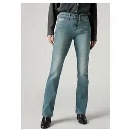Levi's Bootcut-Jeans LEVI'S "315 Shaping Boot", Damen, Gr. 32, L&auml;nge 34, space odyssey, Denim/Jeans, Obermaterial: 80% Baumwolle, 19% Polyester, 1% Elasthan, lang, Jeans, Topseller