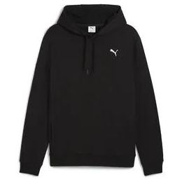 Kapuzensweatshirt Puma "M TAD ESSENTIALS FRENCH TERRY HOODIE", Herren, Gr. M, schwarz (Puma schwarz), Sweatware, Obermaterial: 70% Baumwolle, 30% Polyester, regular fit normal, Rundhals, angesetztes B&uuml;ndchen, Sweatshirts, Regular Fit, f&uuml;r Fitness und sportliche Aktivit&auml;ten, atmungsaktiv
