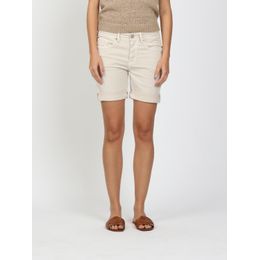 Boyfriend-Hose Gang "Gang Hosen Shorts 94NICA SHORTS", Damen, Gr. 24, asparagus, Gabardine, 97% Baumwolle, 3% Elasthan, Hosen