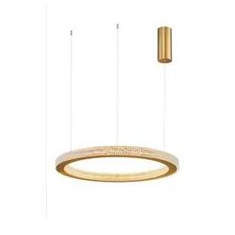 NOVA LUCE LED-H&auml;ngeleuchte "FIORE", gold, 1, &Oslash; 60cm H: 120cm, 1 Stk., Leuchten