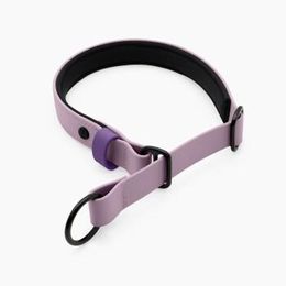 THE DOG IDEA Zugstopp Halsband Lavendel XS