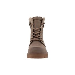 Stiefel Tom Tailor "Tom Tailor Winter Boots", Damen, Gr. 40, schwarz mud, Polyurethan, unifarben, Schuhe Stiefel