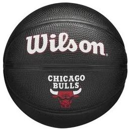 Basketball Wilson "NBA TEAM TRIBUTE MINI" Gr. 3, schwarz, B&auml;lle, 3, Gummi