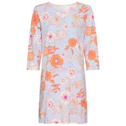 s.Oliver Nachthemd Damen Gr&ouml;&szlig;e XL hellblau / orange / pink / offwhite