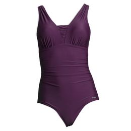 Lascana Badeanzug 'Dagmar' Damen Gr&ouml;&szlig;e 5XL aubergine