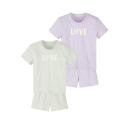 Buffalo Pyjama Jungen Gr&ouml;&szlig;e 134/140 hellgr&uuml;n / lila