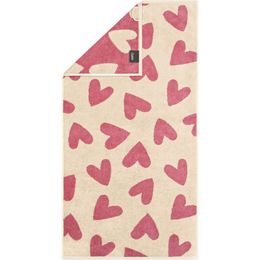 Caw&ouml; Handtuch HEART BEATS HEARTS