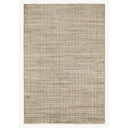 Teppich OCI DIE TEPPICHMARKE "Delima Tarek" Gr. 31, beige, B:140cm H:5mm L:200cm, Viskose, Wolle, Teppiche, Teppich, handgekn&uuml;pft, dezenter Glanz, Viskose, Wohnzimmer